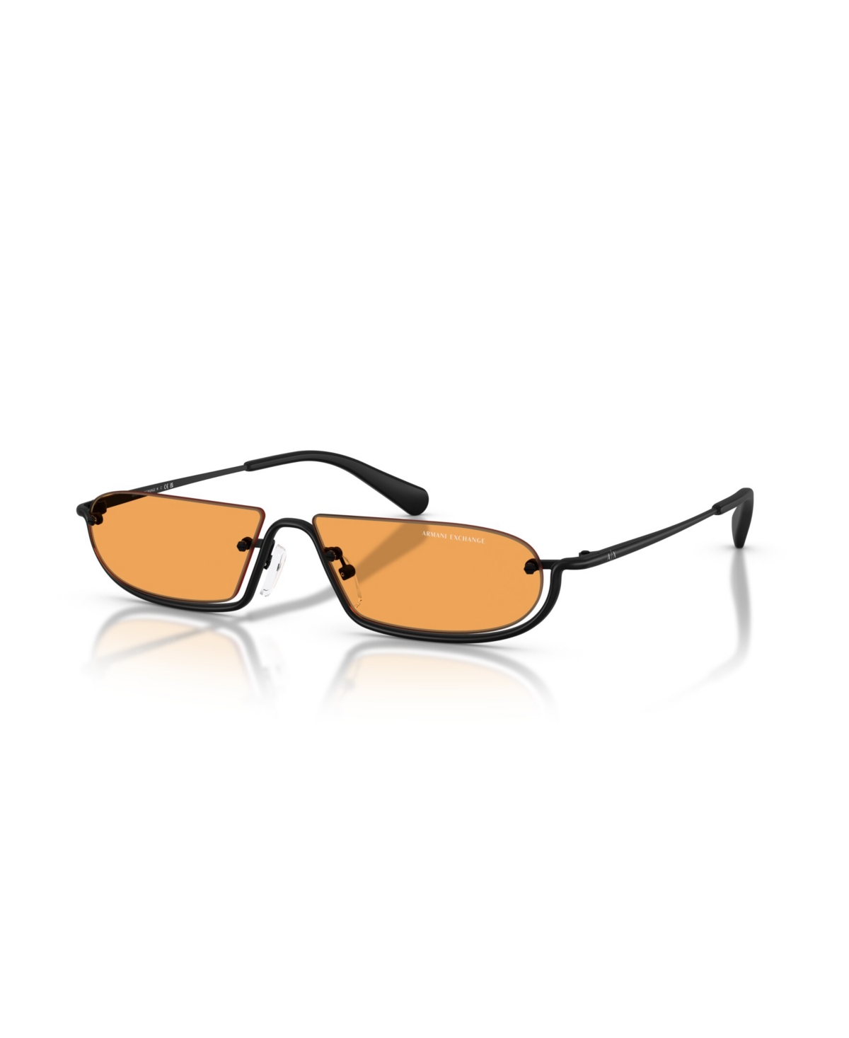 Click here for Armani Exchange Mens Sunglasses AX2058S - Matte Bl... prices