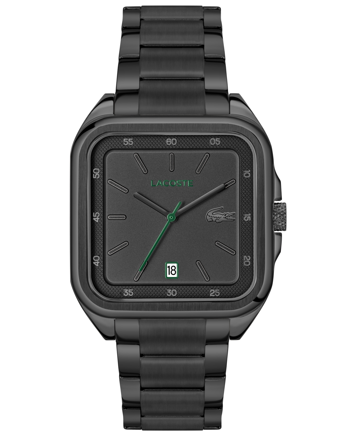 Click here for Lacoste Mens Ionic Plated Black Stainless Steel Br... prices