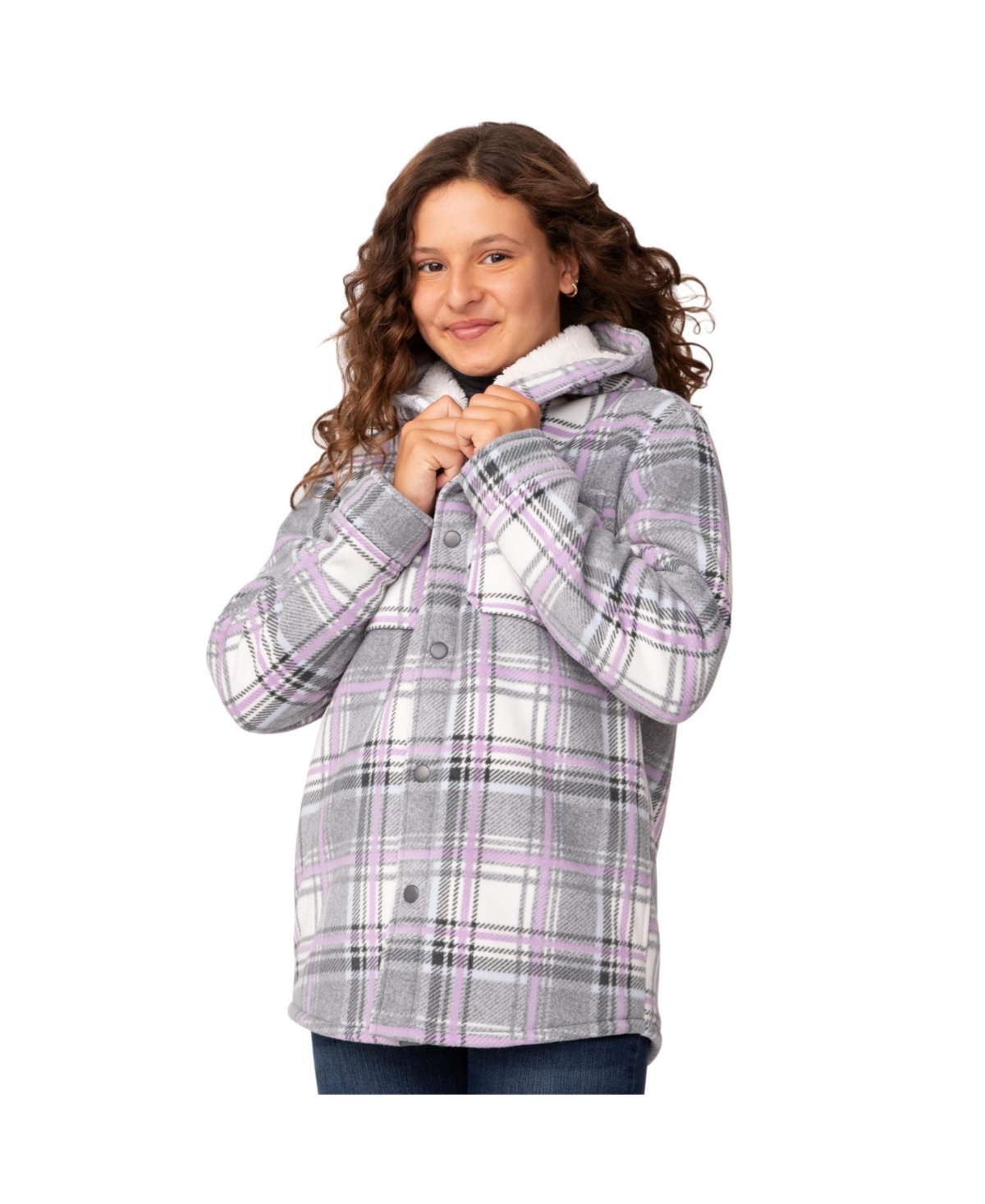 Click here for Free Country Girls Chill Out Fleece Jacket - Grey... prices