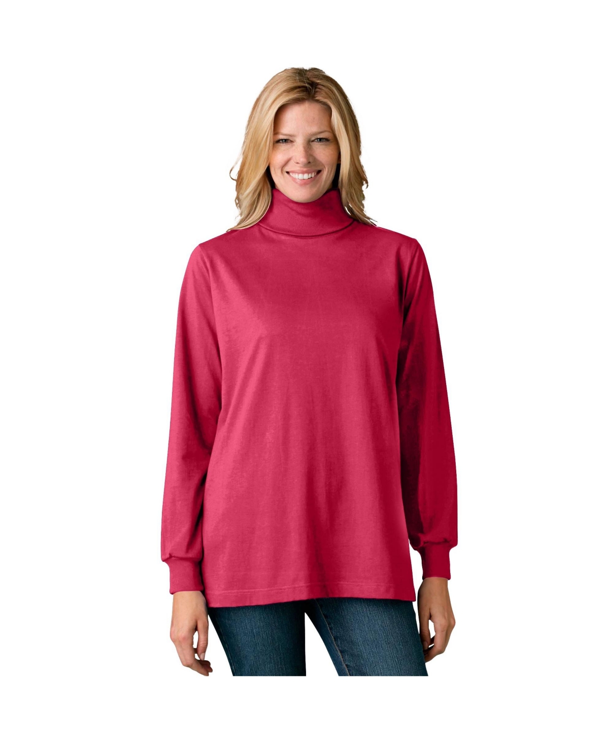 Click here for Woman Within Plus Size Within Perfect Long-Sleeve... prices