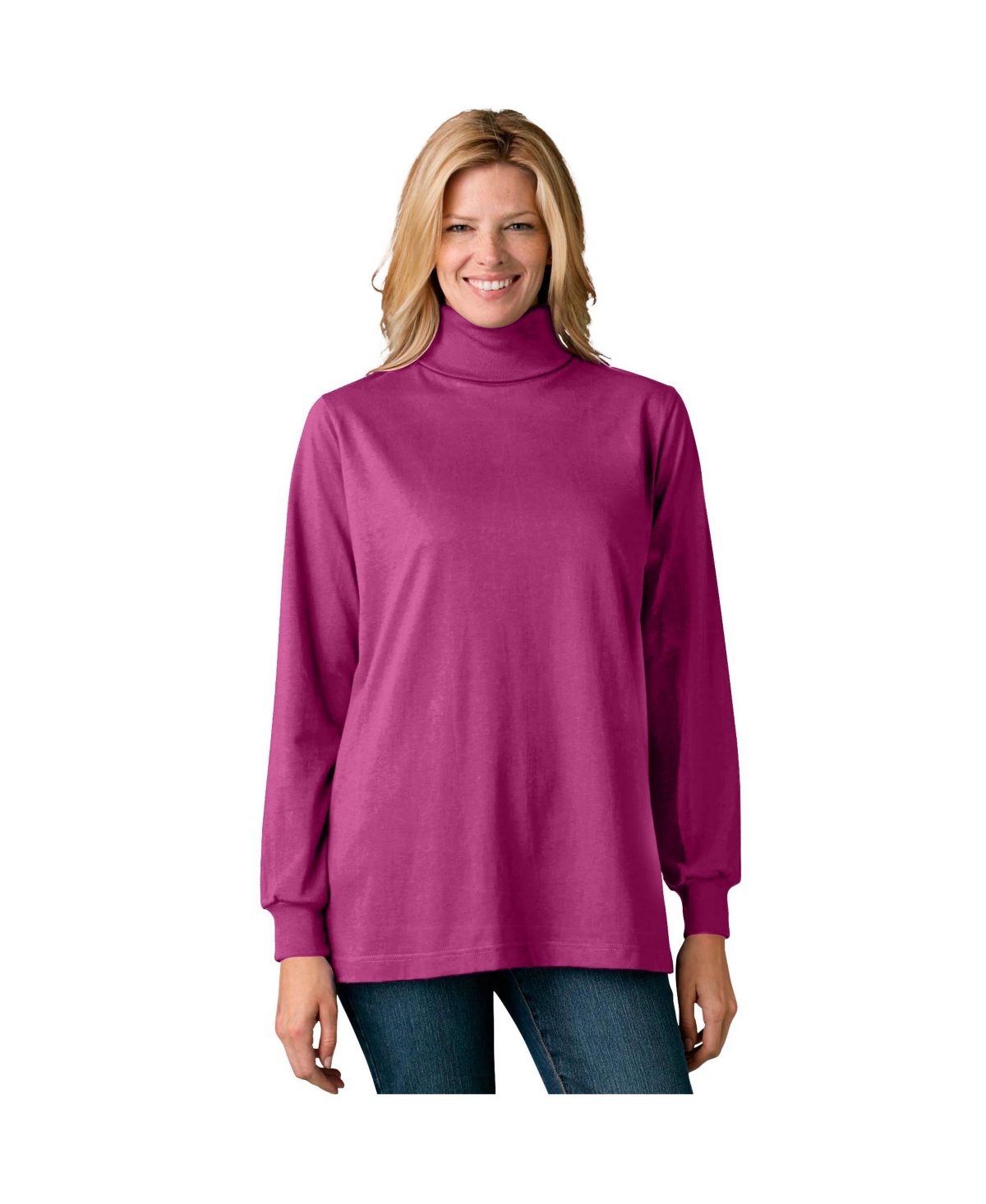 Click here for Woman Within Plus Size Within Perfect Long-Sleeve... prices