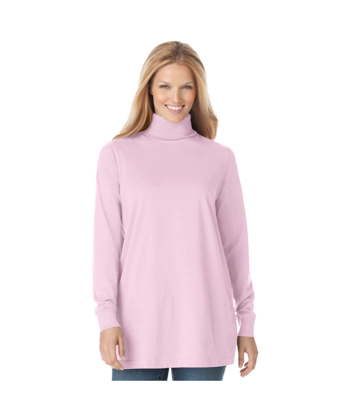 Click here for Woman Within Plus Size Within Perfect Long-Sleeve... prices
