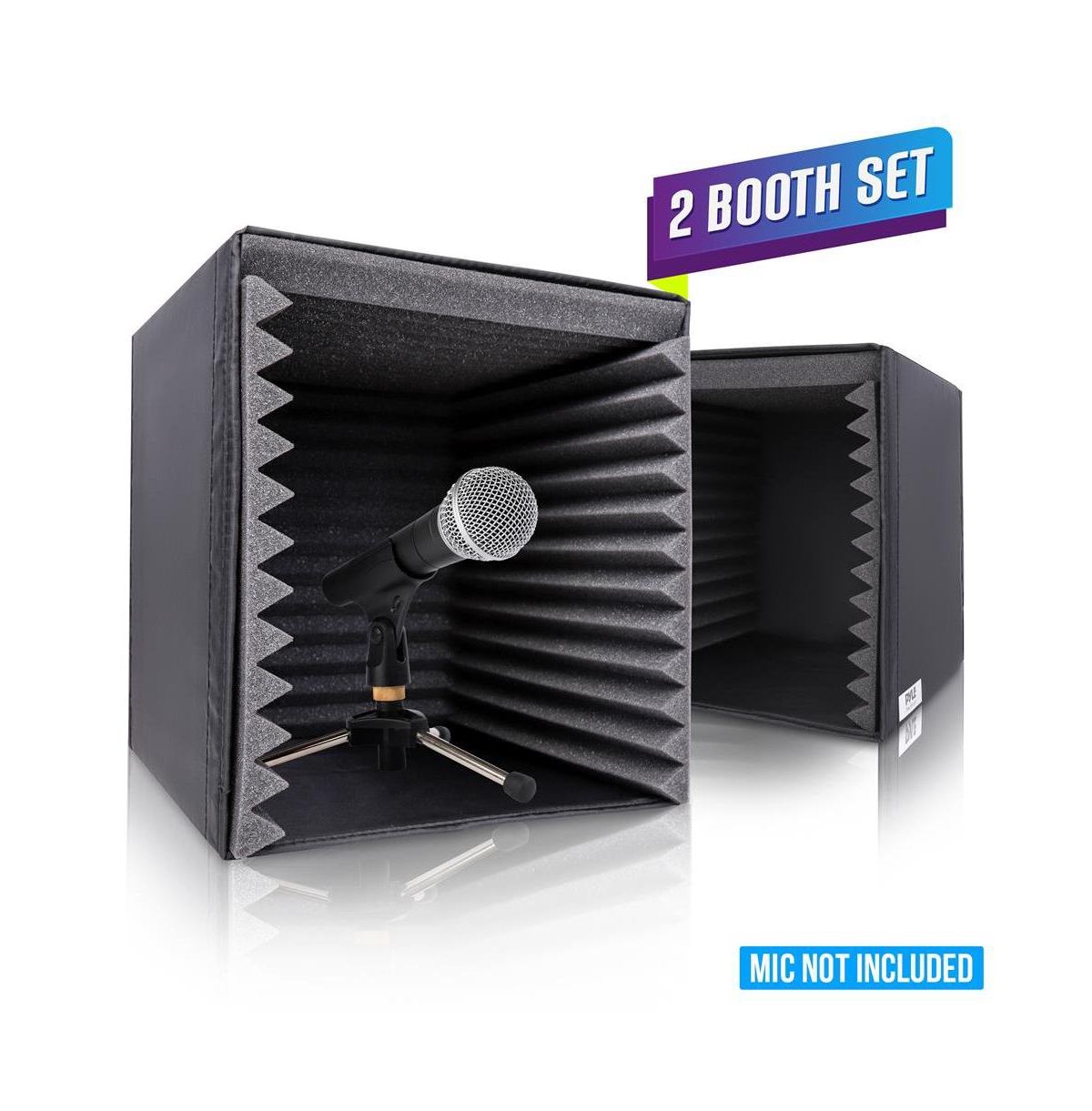 Click here for Pyle 2 Pcs. Sound Recording Booth Box - Studio Sou... prices