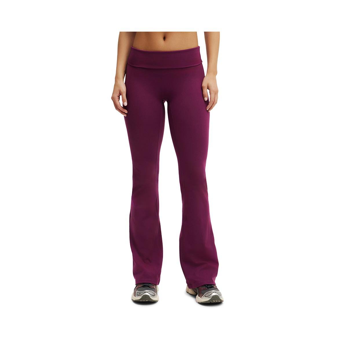 Click here for Cotton On Womens Active Ultra Soft Roll Over Flare... prices