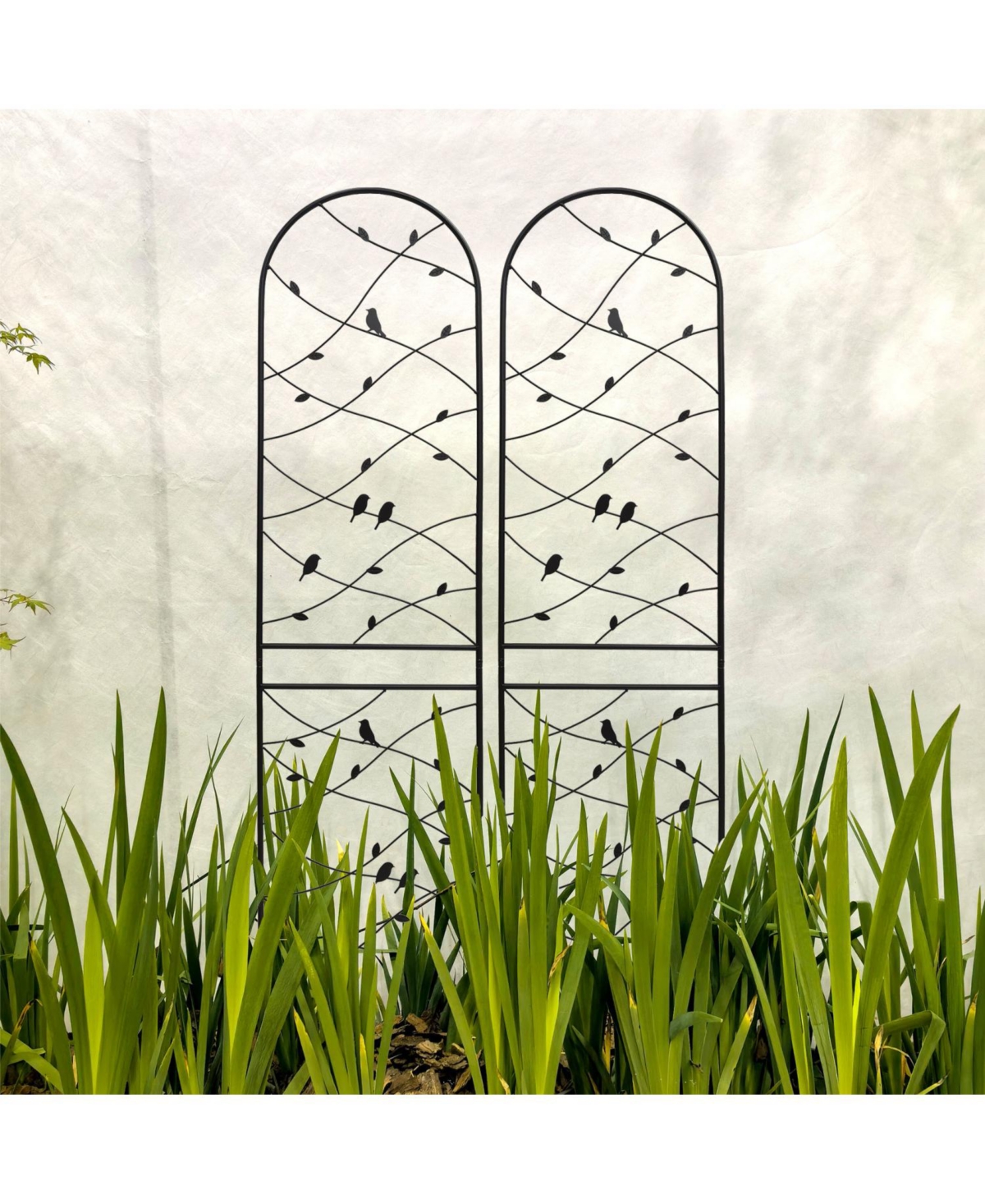 Click here for Streamdale Furniture 2-Pack 86.7 Metal Garden Trel... prices