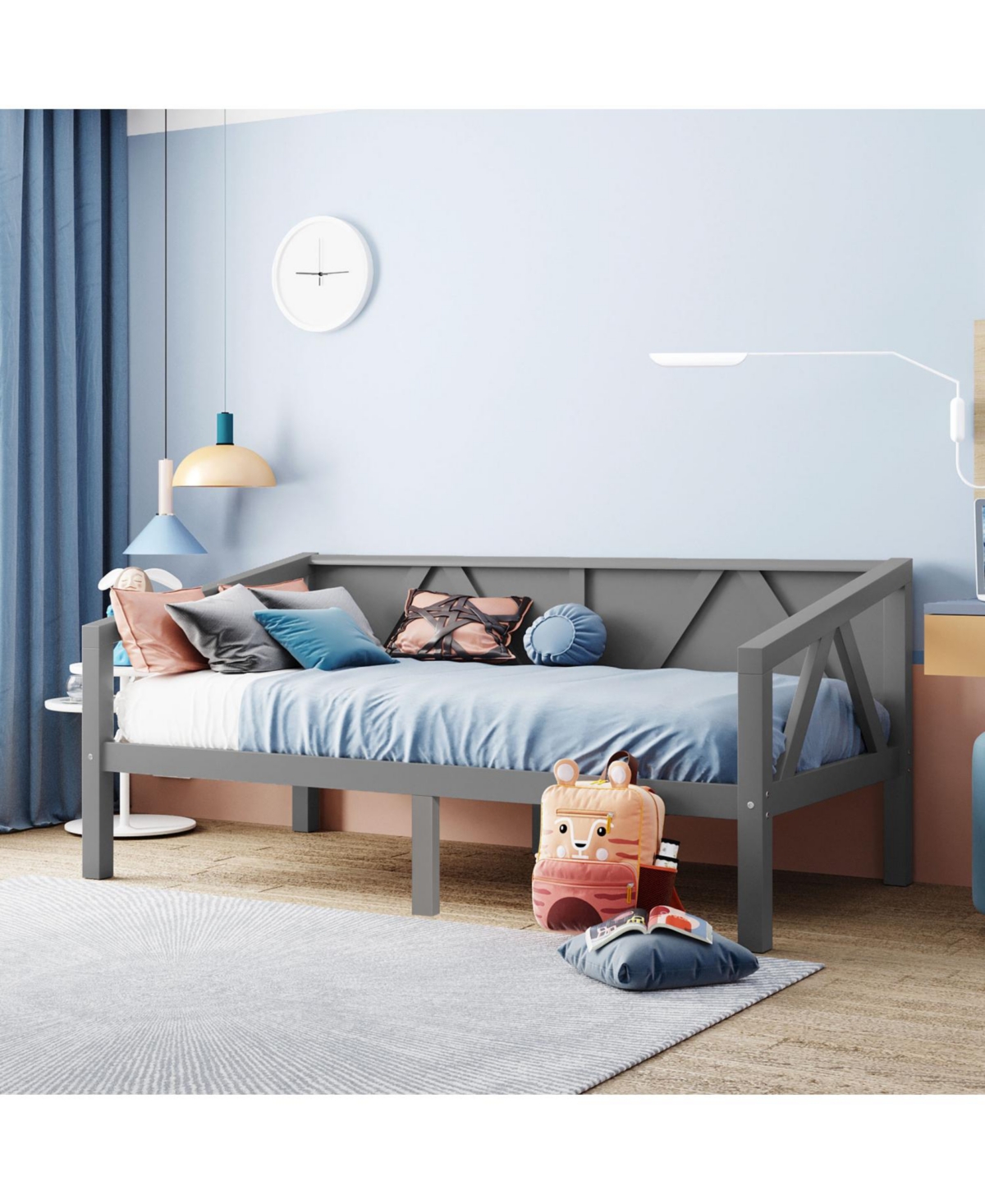 Click here for Streamdale Furniture Twin size Daybed - Gray prices