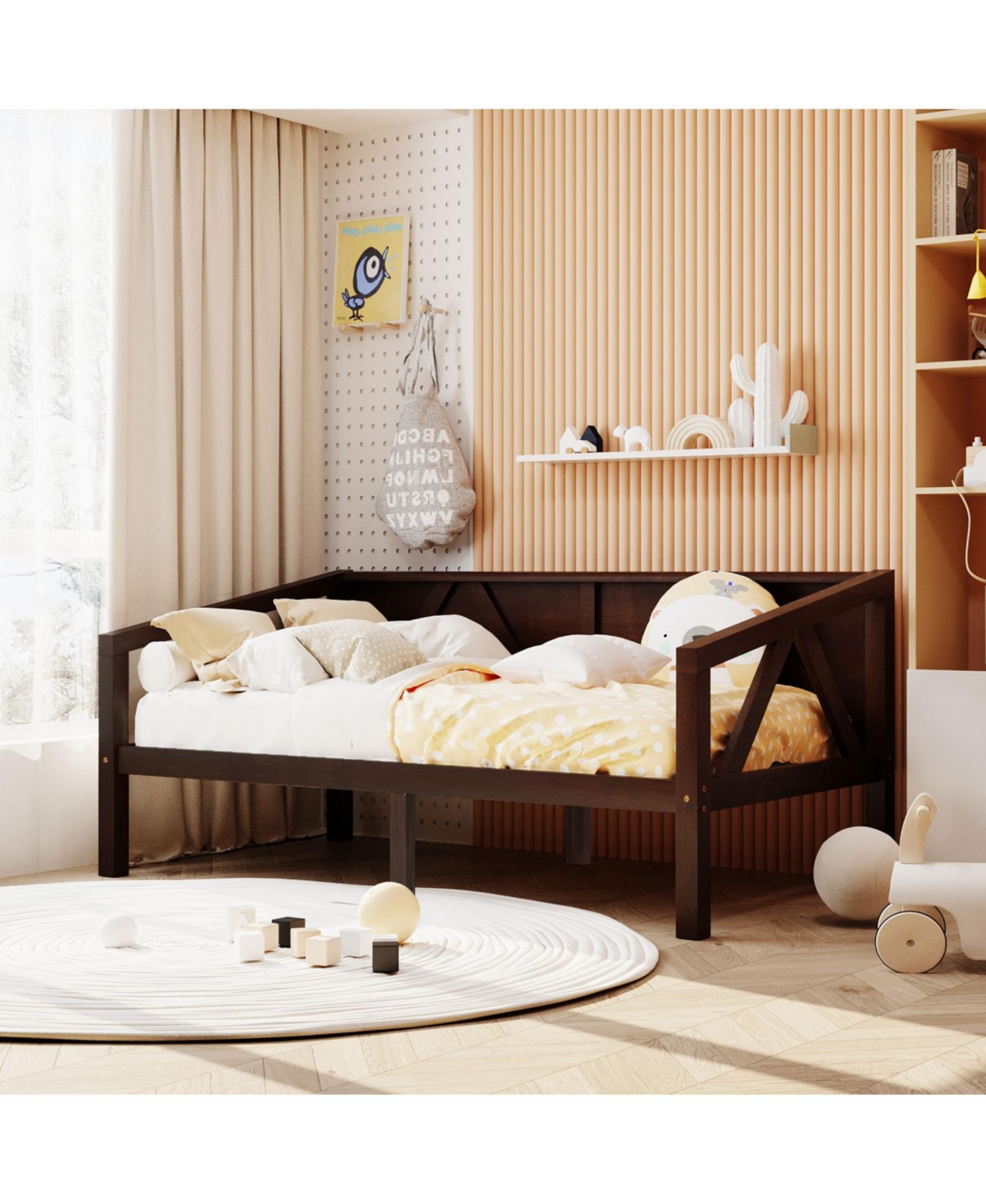 Click here for Streamdale Furniture Twin size Daybed - Espresso prices