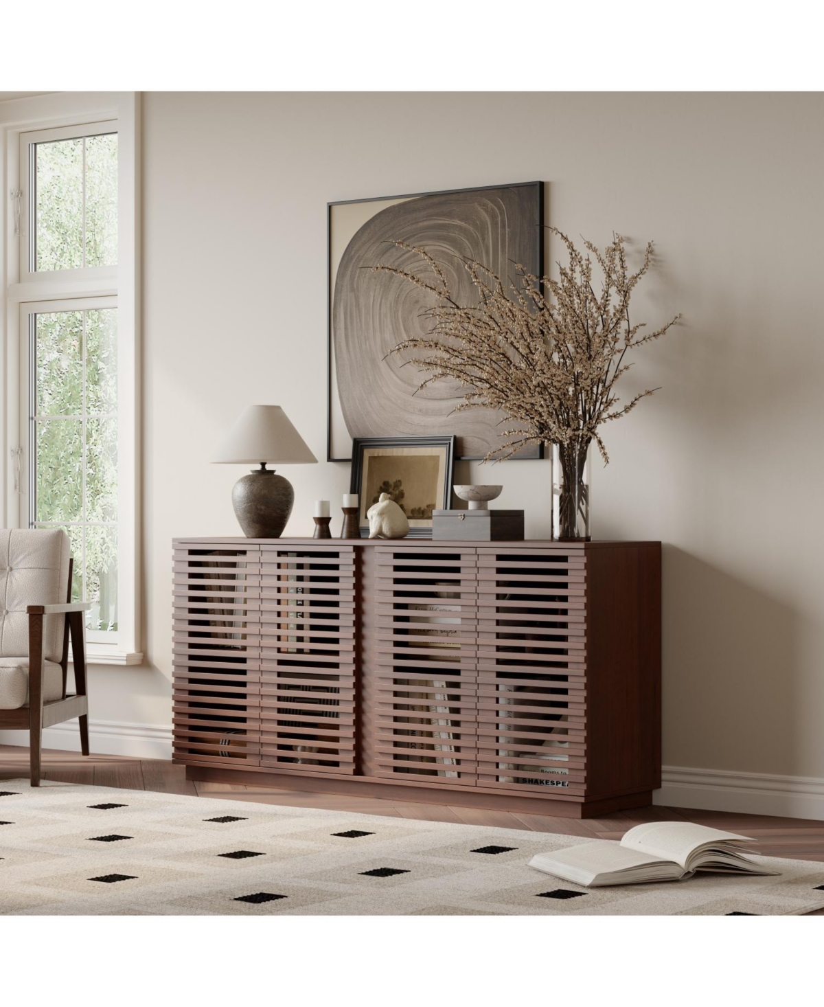 Click here for Streamdale Furniture 59.92 Buffet Sideboard with S... prices