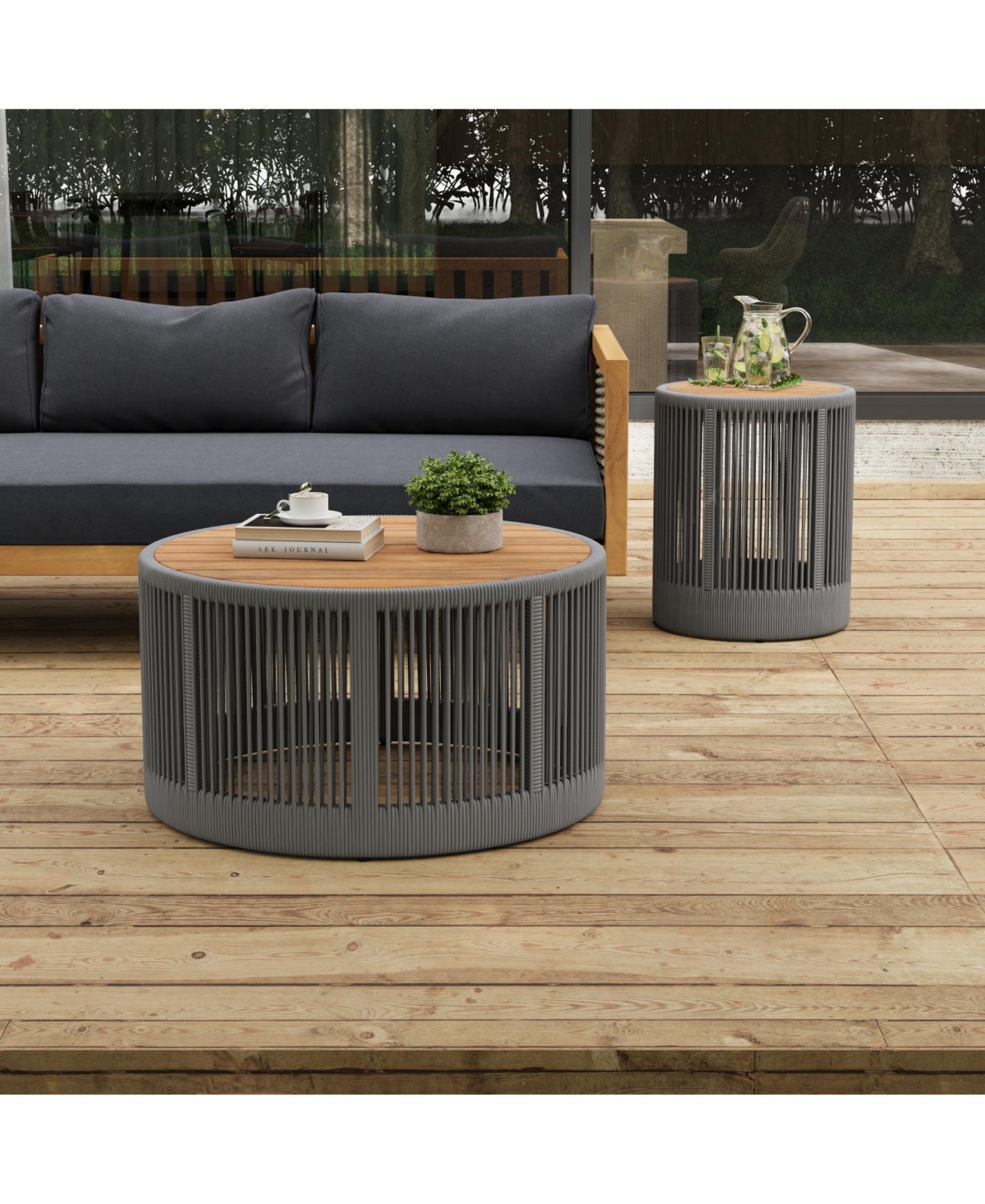 Click here for Streamdale Furniture Rustic Industrial Coffee & Si... prices