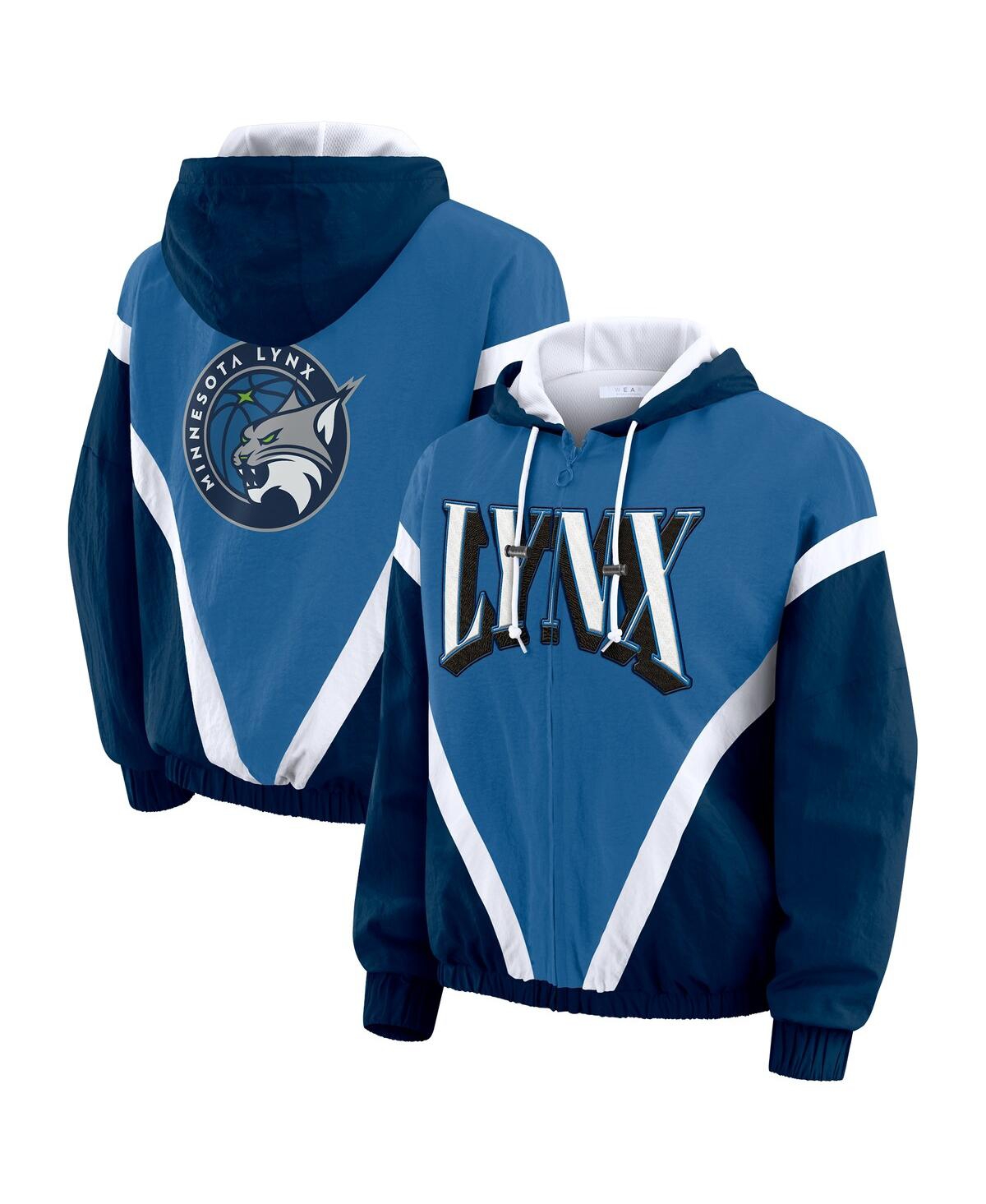 Click here for Wear by Erin Andrews Womens Navy/Blue Minnesota Ly... prices