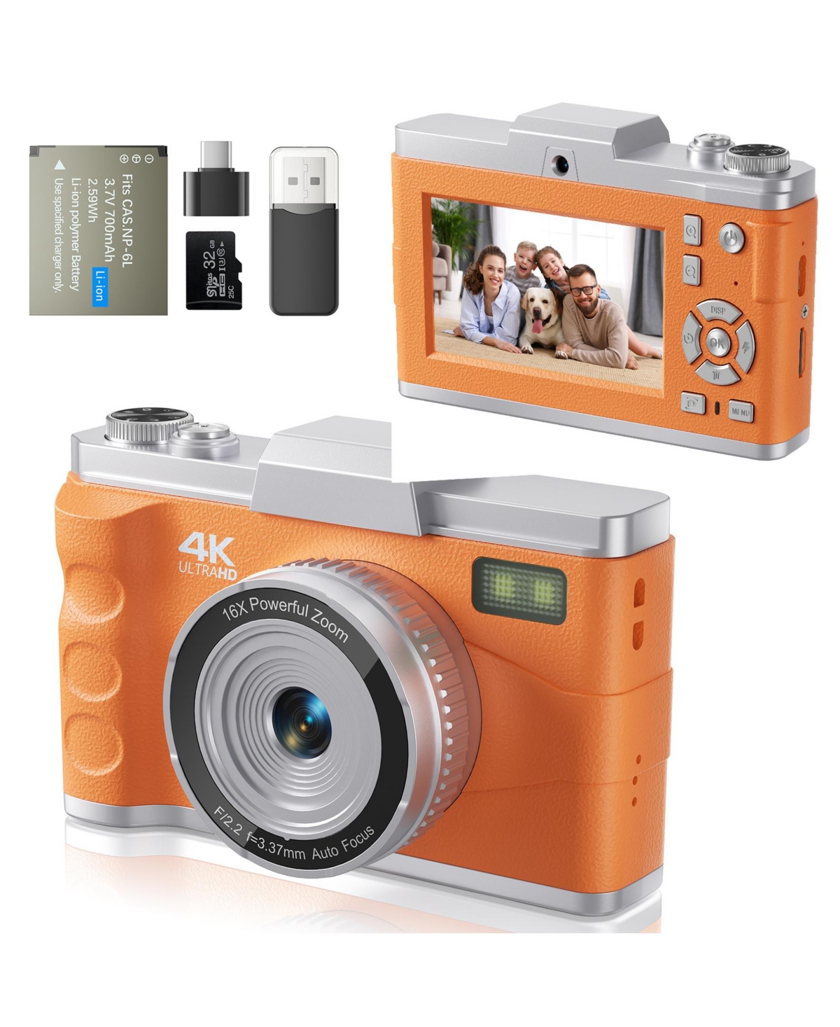 Click here for Sugift Digital Camera with 64MP Autofocus  3.0 Inc... prices