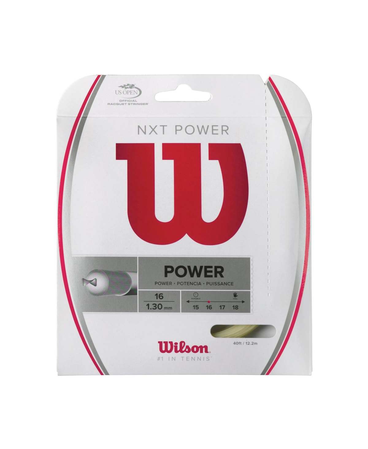 Click here for Wilson Nxt Power 16g Tennis String prices