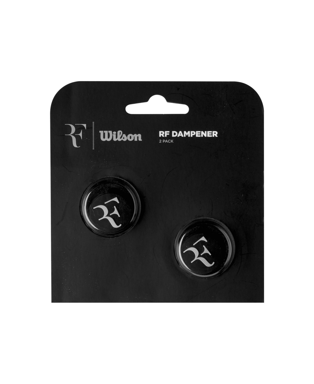 Click here for Wilson Rf Black 2-pack Tennis Dampener - Black - B... prices