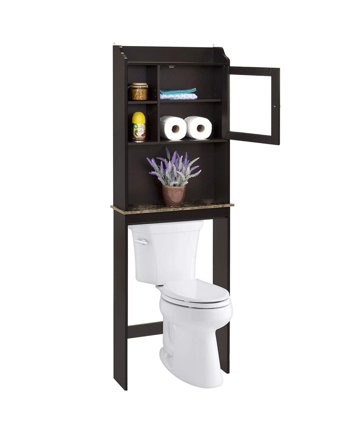 Click here for Casainc Over the Commode Space Saver Wooden Storag... prices