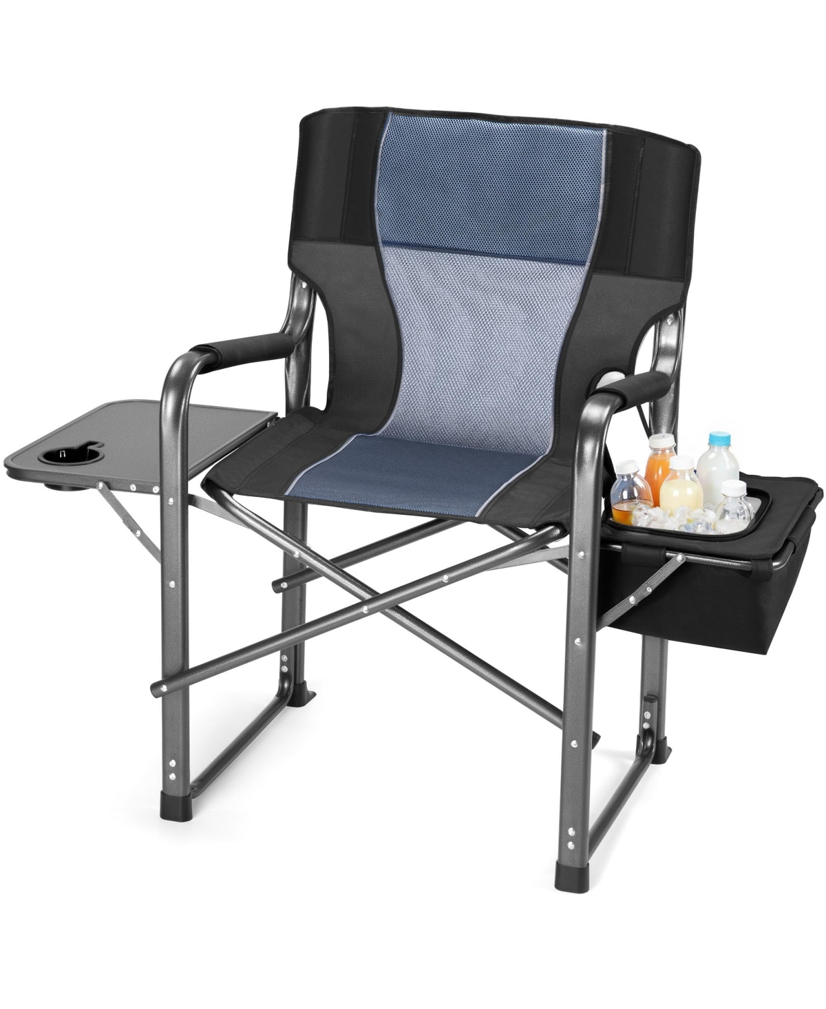 Click here for 400lbs Extra Wide Folding Director s Chair with Co... prices