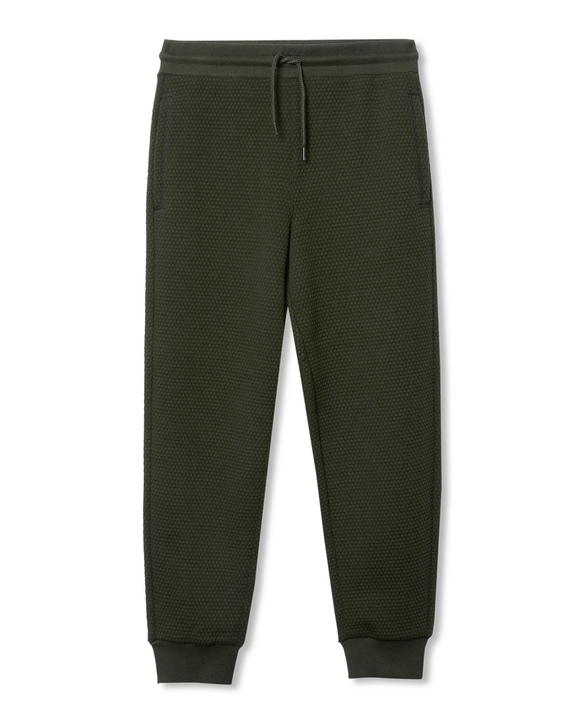 Click here for Lands End Boys Iron Knee Texture Knit Jogger - Mid... prices