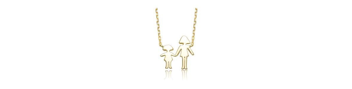 Click here for GiGiGirl 14K Gold Plated Family Themed Necklace -... prices