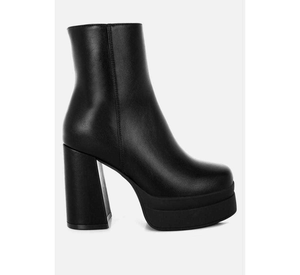 Click here for London Rag Baltese Zip-Up Chunky Boots Women prices