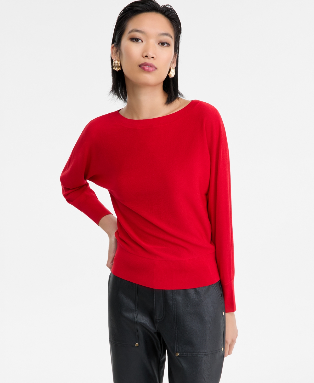 Click here for I.n.c. International Concepts Womens Boat-Neck Swe... prices