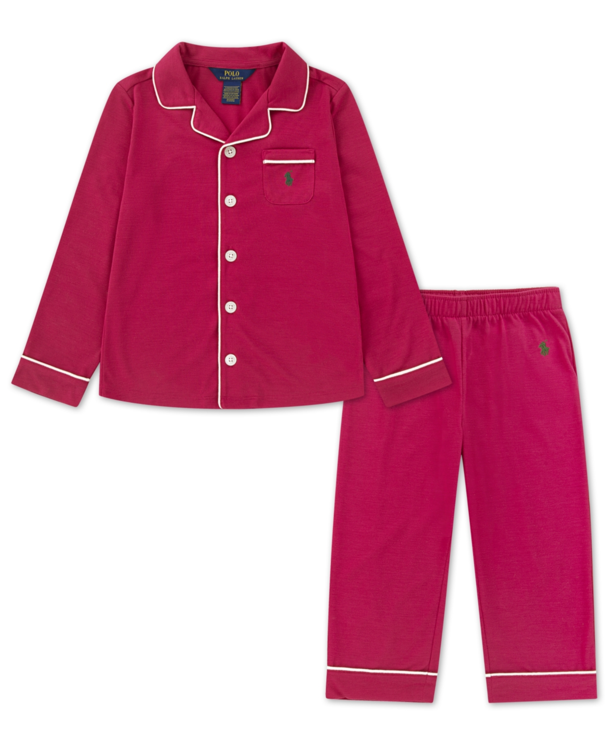 Click here for Polo Ralph Lauren Girls 4-7 2-Piece Button Up Coat... prices