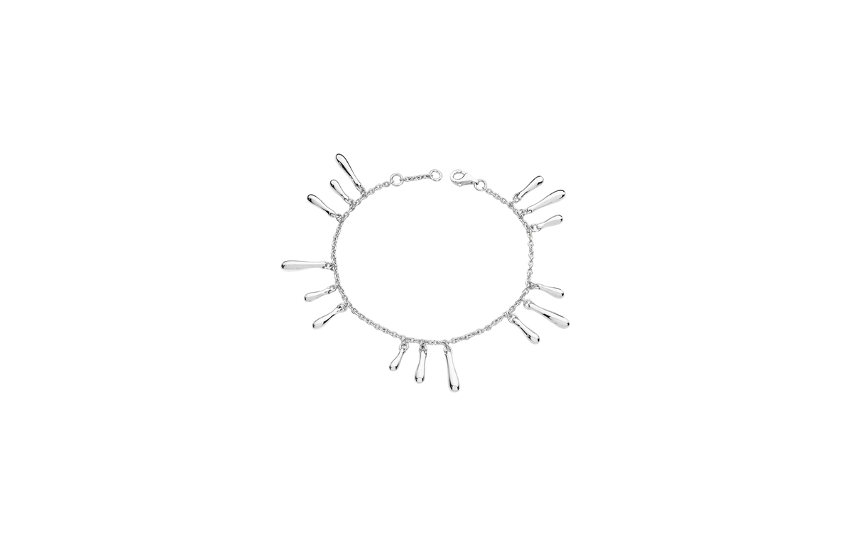 Click here for Lucy Quartermaine Drop Cluster Bracelet - Sterling... prices