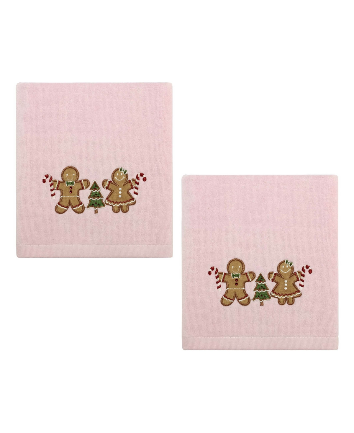Click here for Avanti Gingerbread People Cotton 2-Pc. Hand Towel... prices