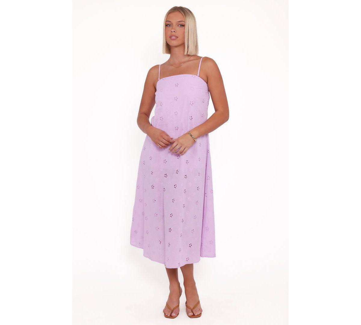Petal and Pup Womens Narcissa Strapless Maxi Dress - Lilac - Lilac