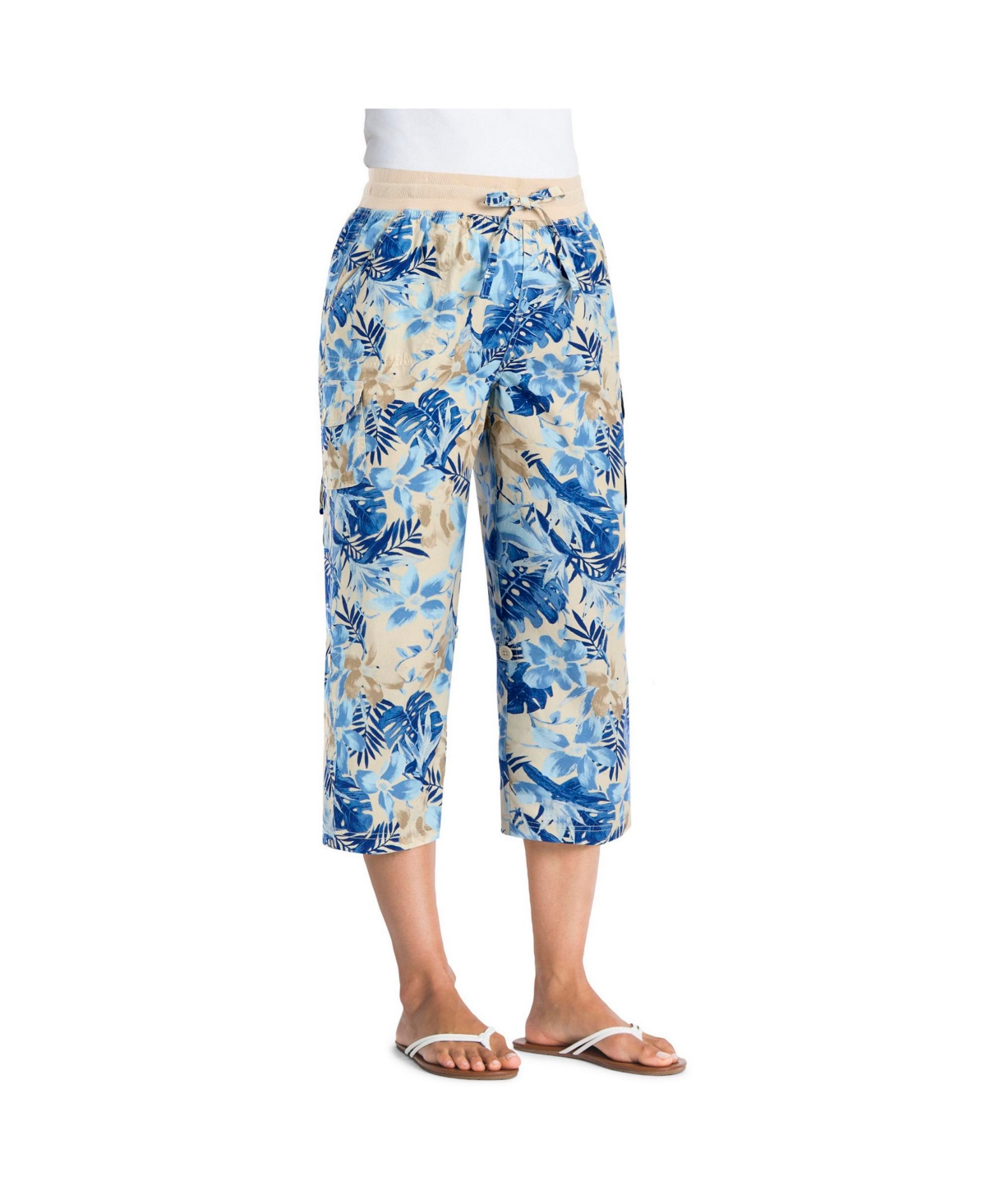 Click here for Woman Within Plus Size Convertible Length Cargo Ca... prices