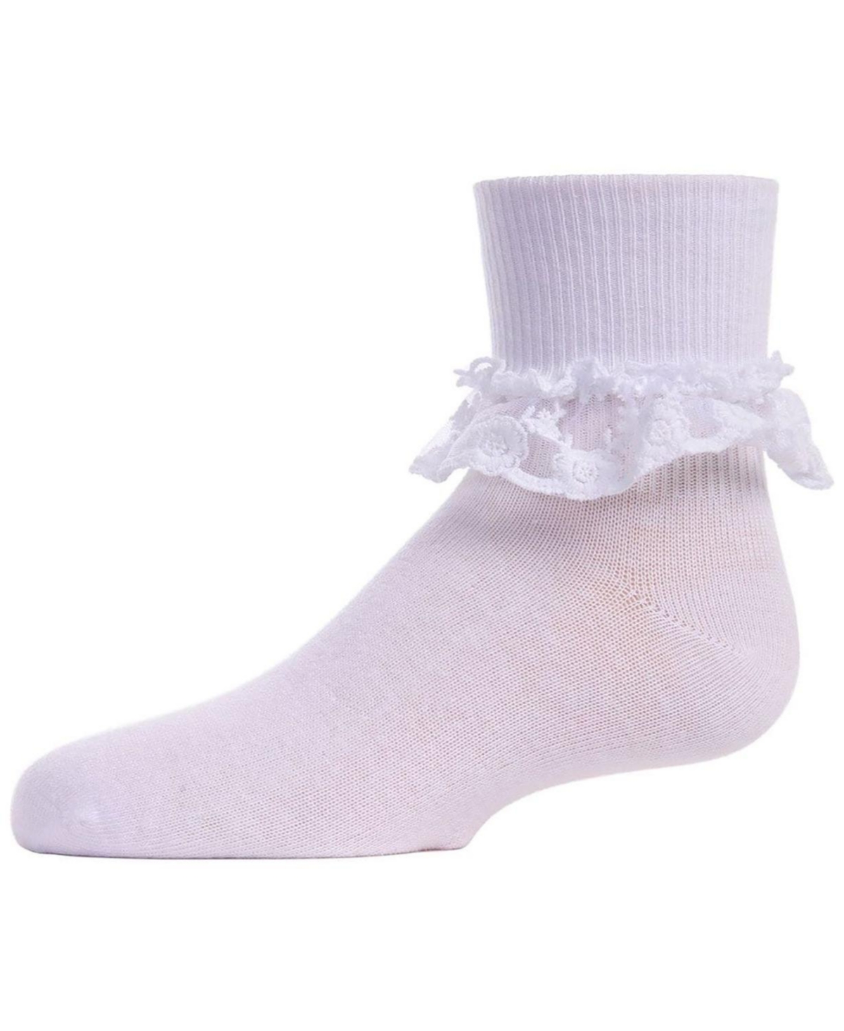 Click here for Memoi Girls Layered Lace Cotton Blend Anklet Socks... prices