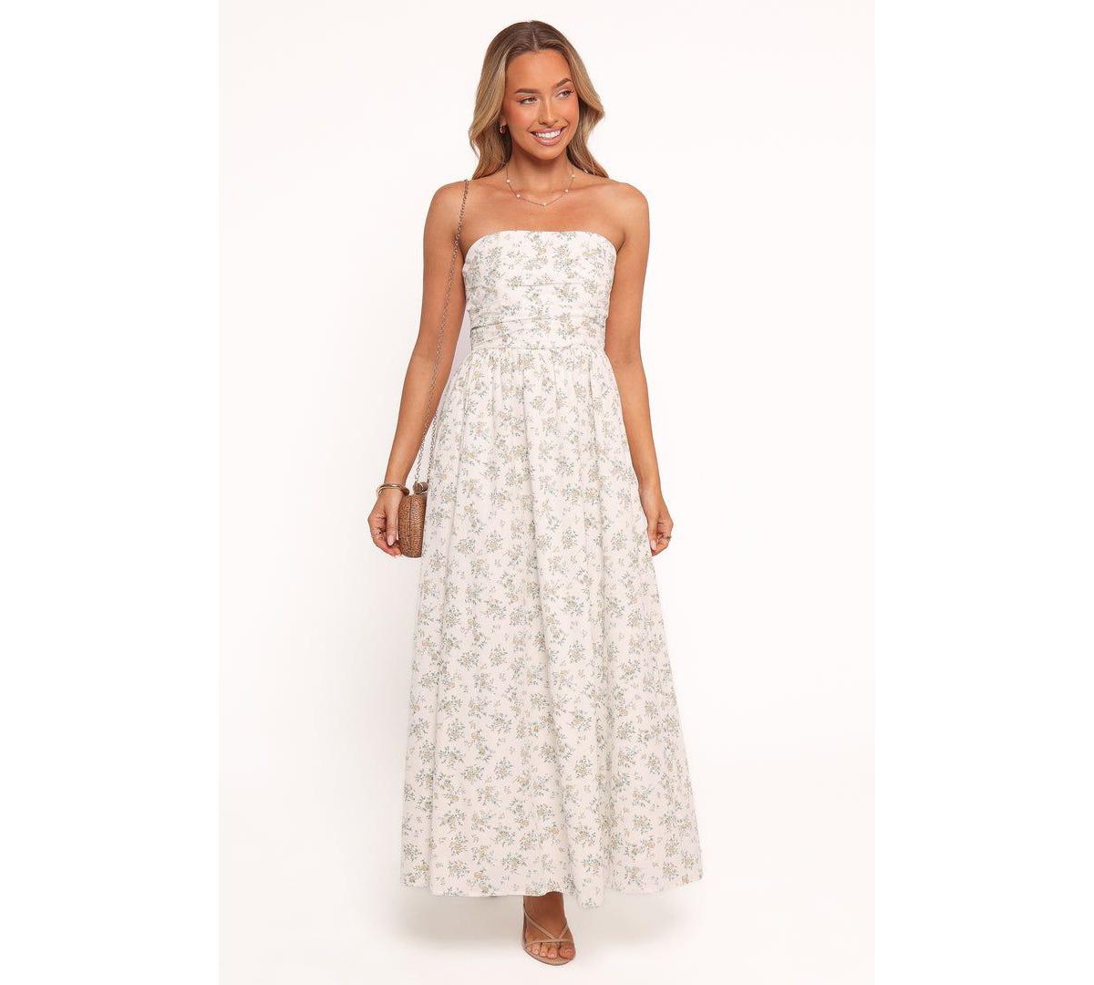 Click here for Petal and Pup Womens Kayt Strapless Dress - Floral... prices