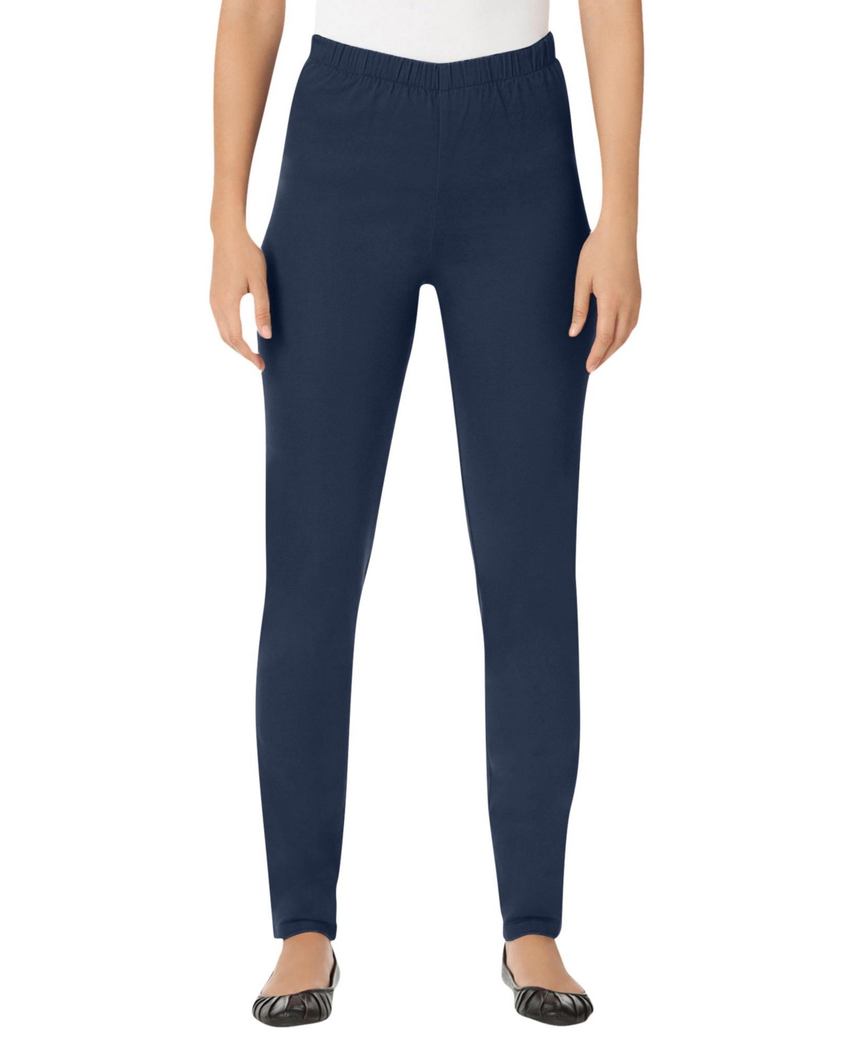 Click here for Woman Within Womens Within Tall Pull-On Elastic-Wa... prices