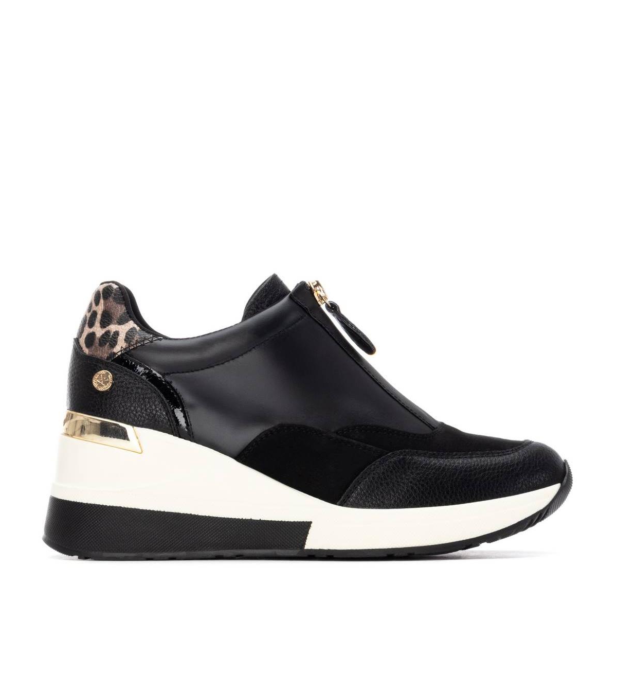 Click here for Womens Wedge Sneakers By Xti - Black prices
