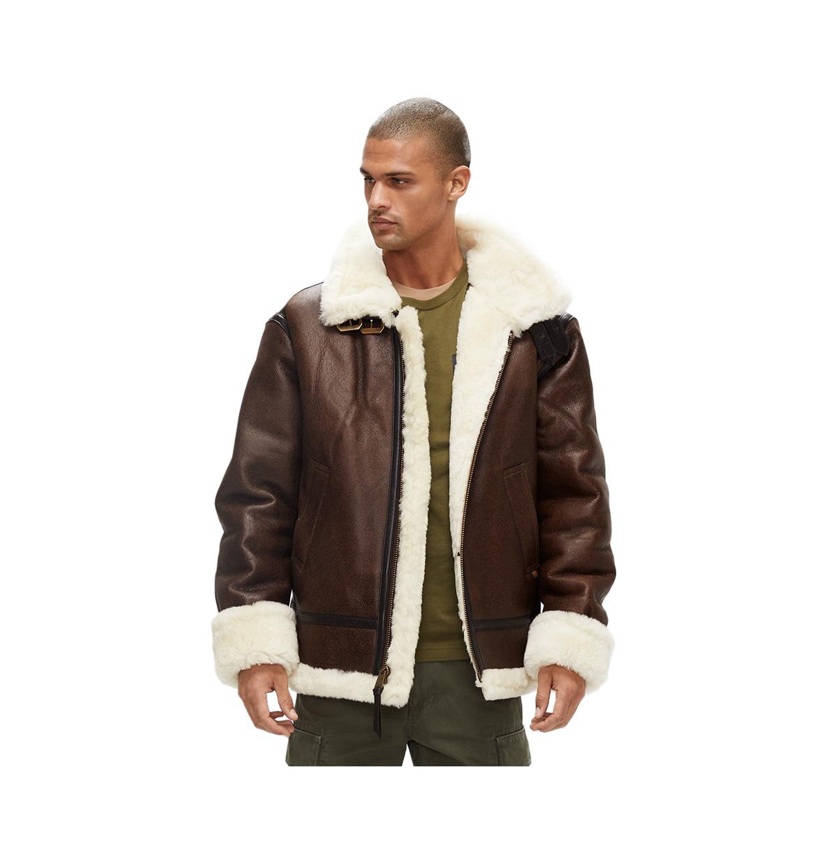 Click here for Alpha Industries Alpha B-3 Sherpa - Brown prices