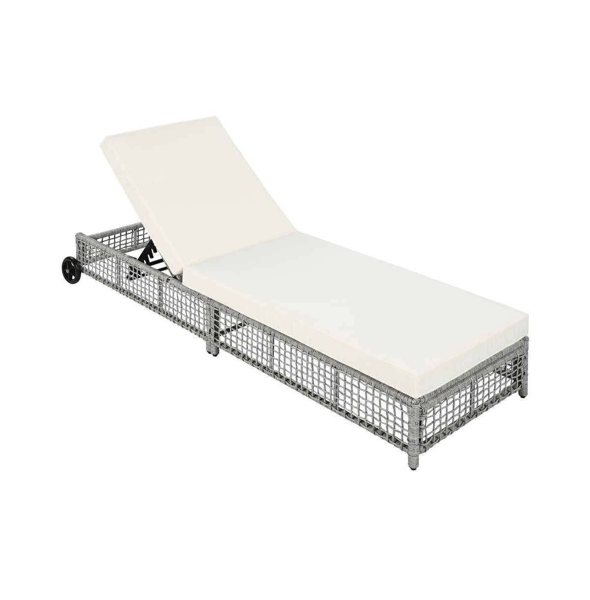 Click here for Chic Crate - Set of 2 Adjustable Rattan Pool Loung... prices