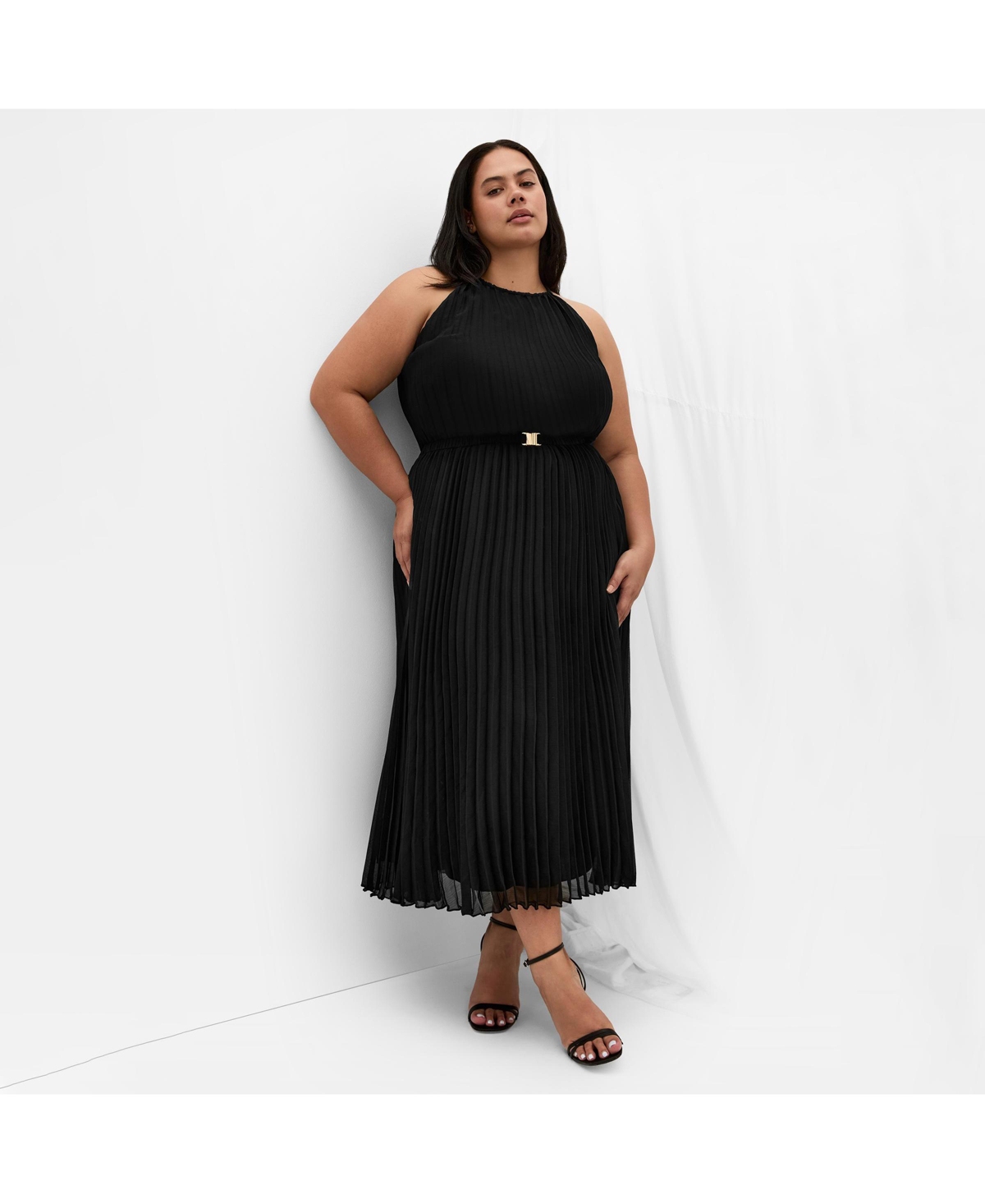 Click here for City Chic Womens Ruby Midi Dress - Black prices