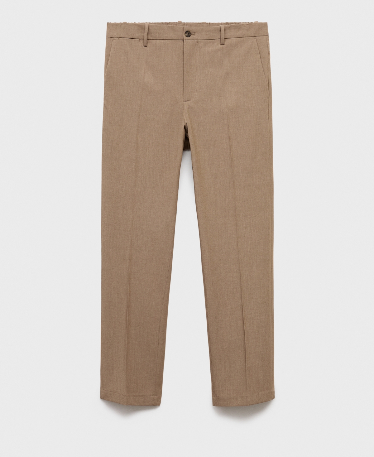 Click here for Mango Mens Bologna Slim-Fit Comfort-Stretch Pants... prices