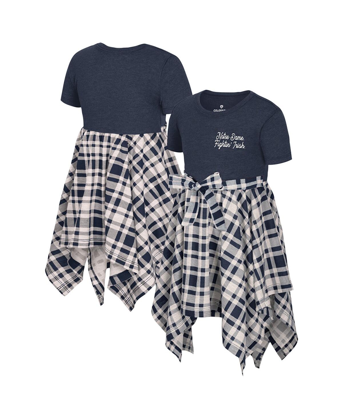 Click here for Colosseum Girls Toddler Navy Notre Dame Fighting I... prices