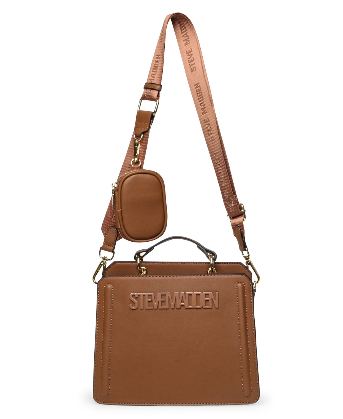 Click here for Steve Madden Bevelyn Small Satchel bag - Nutshell prices