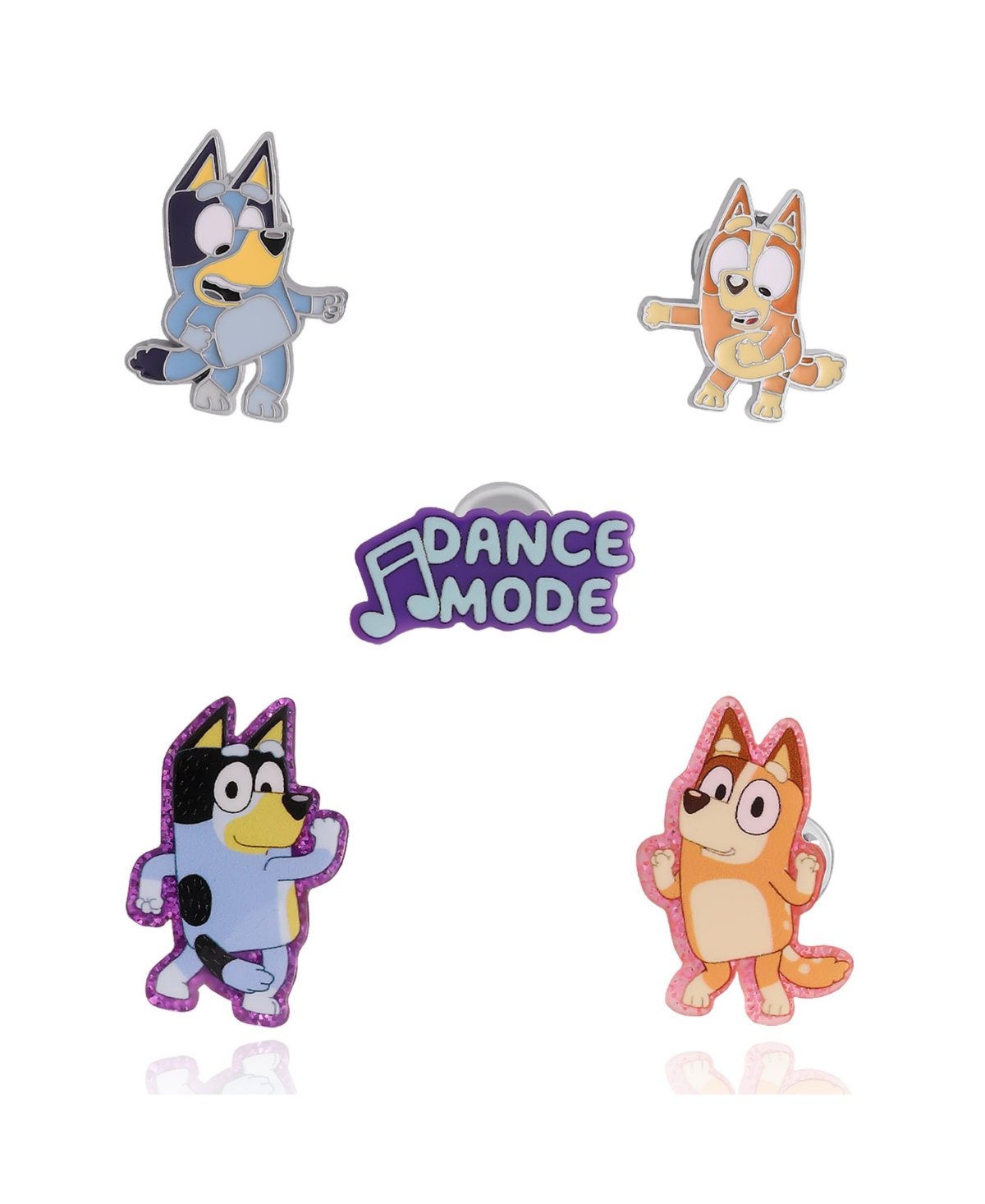 Click here for Bluey Enamel Pin Set - 5-Piece Character Collector... prices
