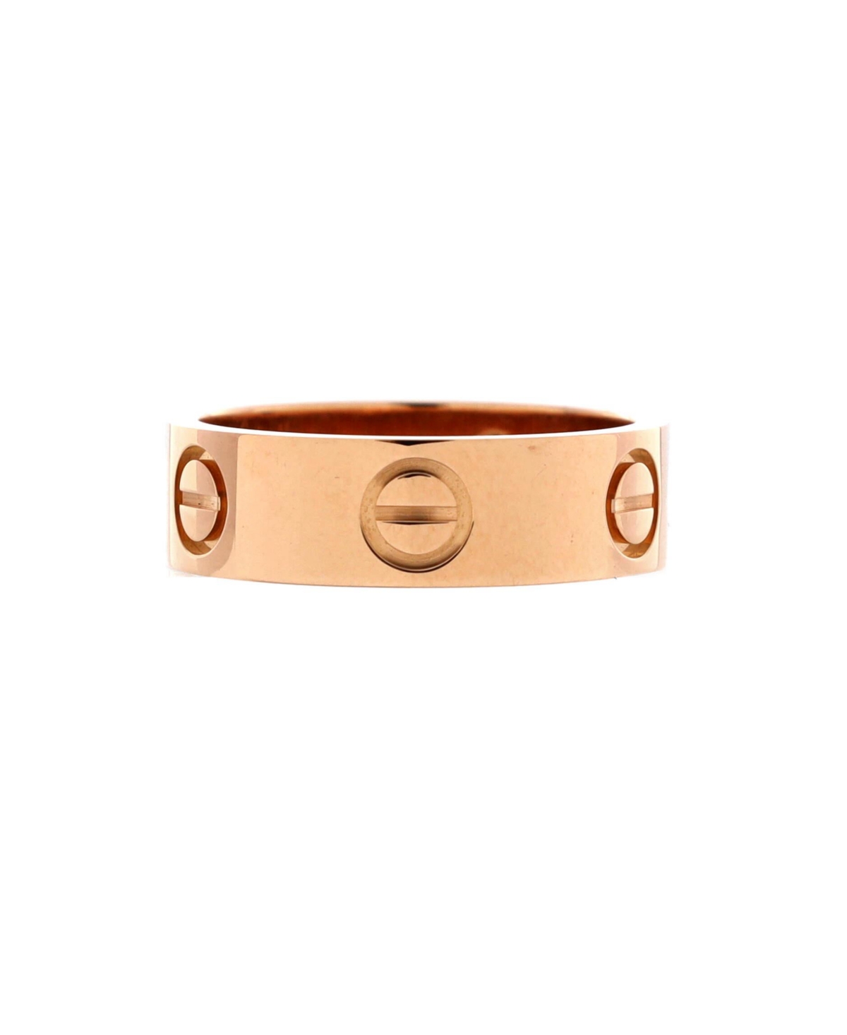 Click here for Pre-Owned Cartier Love Band Ring - 18k rose gold prices