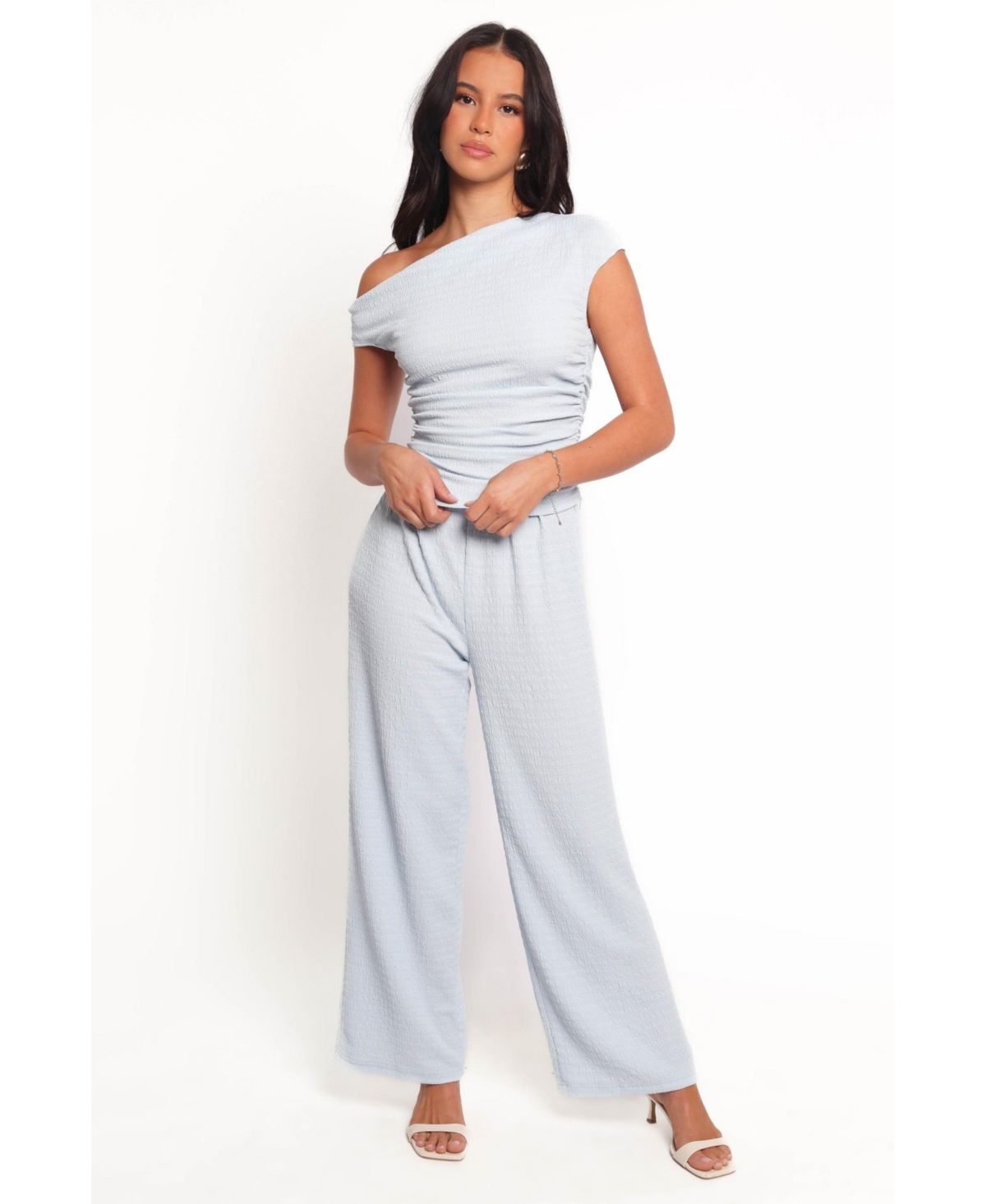 Click here for Petal and Pup Womens Peppai Textured Set - White prices