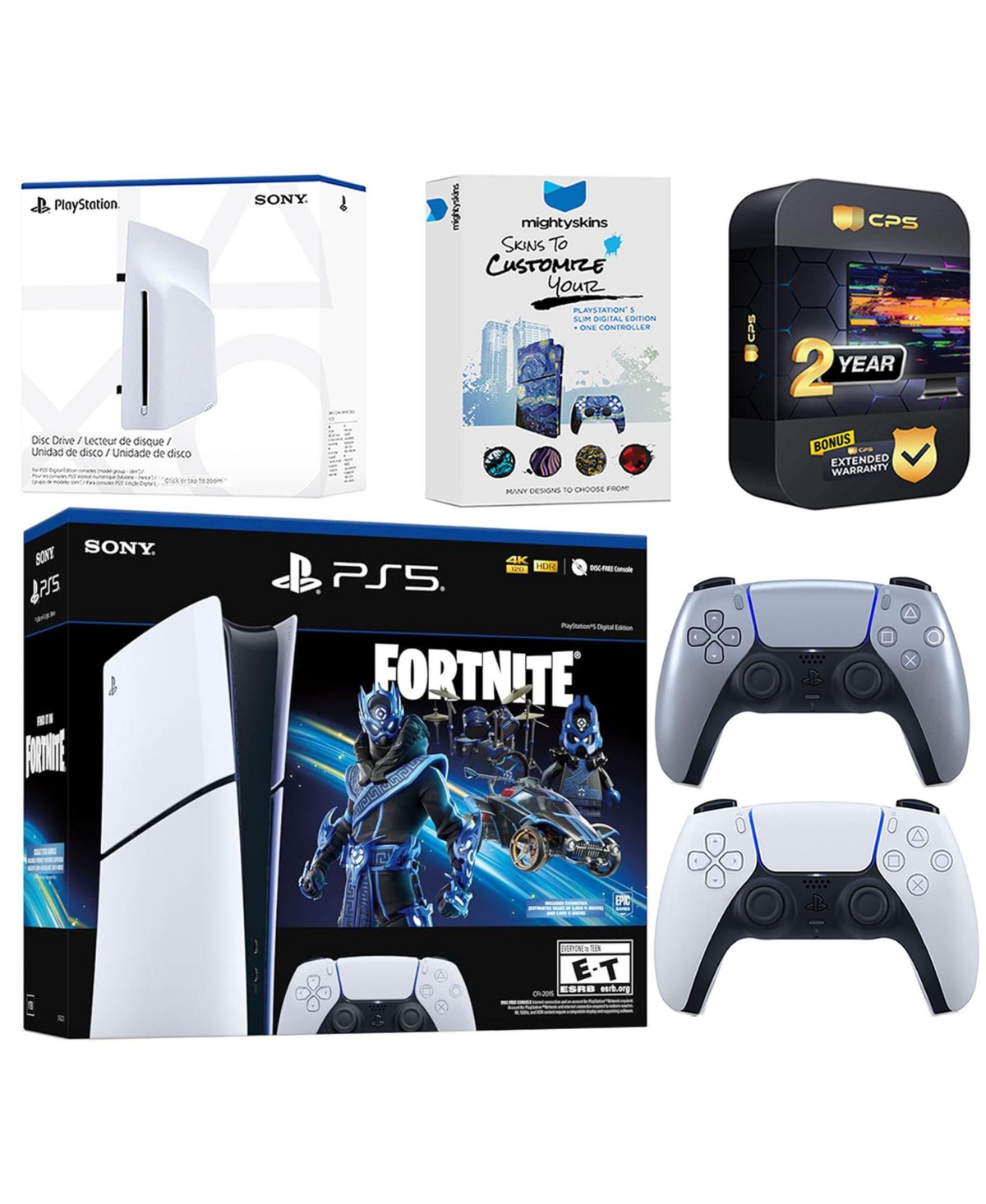 Click here for Sony PlayStation 5 Fortnite Slim Digital Bundle wi... prices