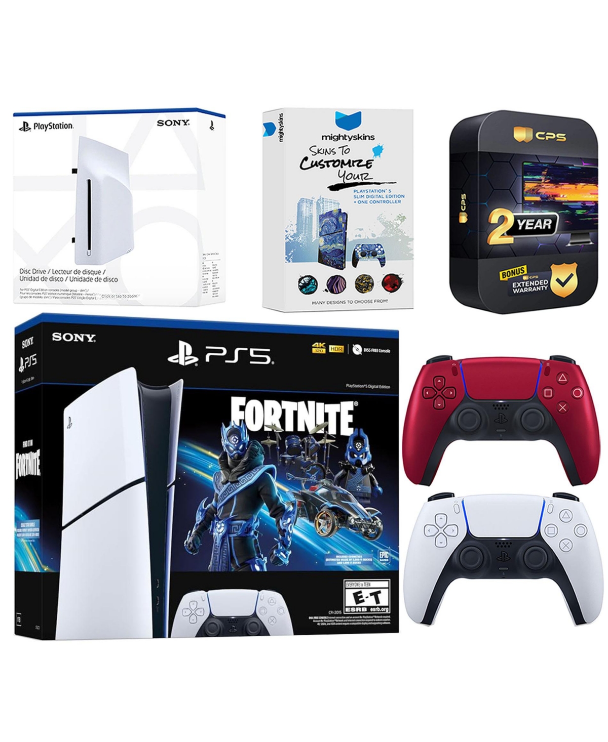 Click here for Sony PlayStation 5 Fortnite Slim Digital Bundle wi... prices