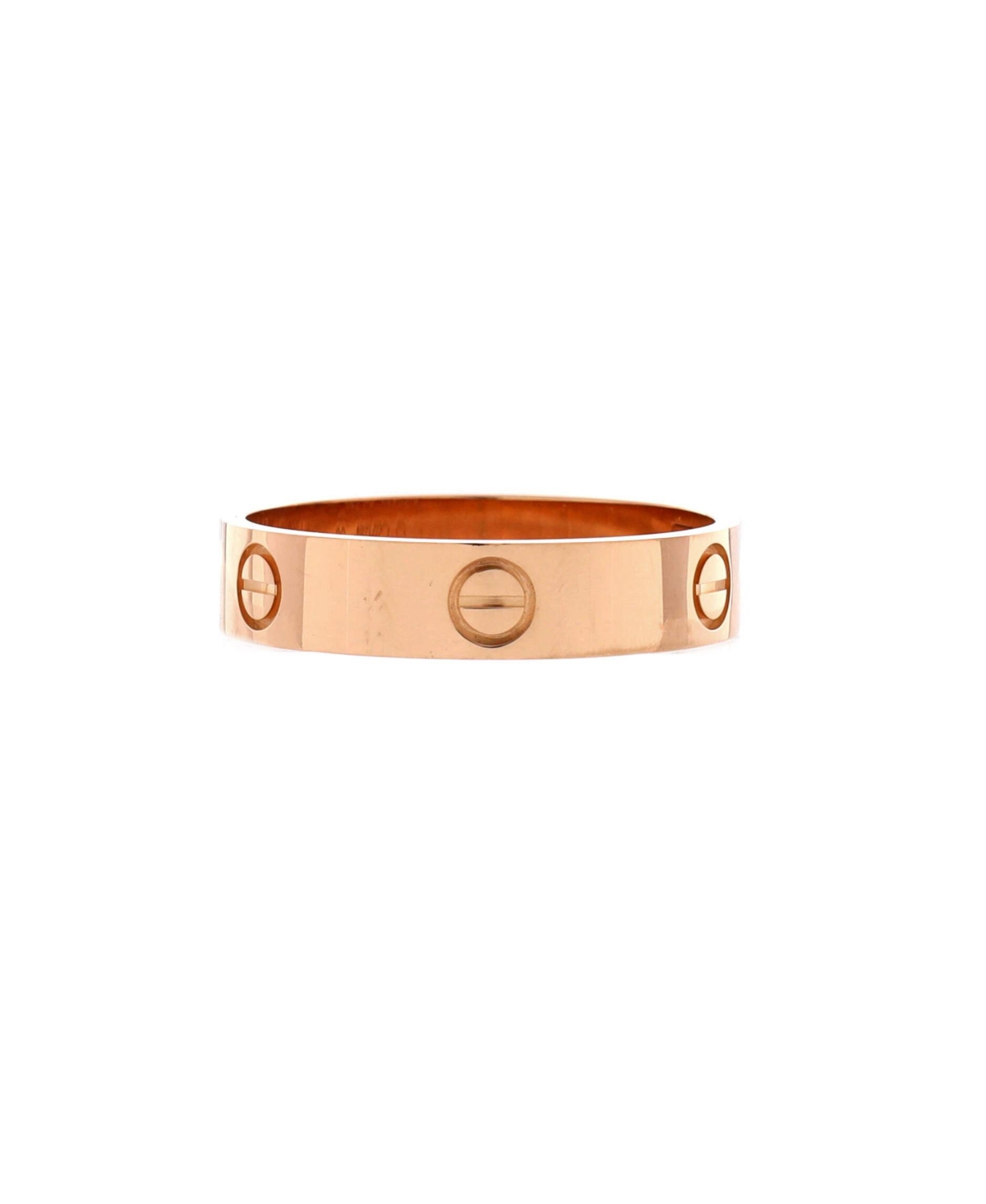 Click here for Pre-Owned Cartier Love Band Ring - 18k rose gold prices