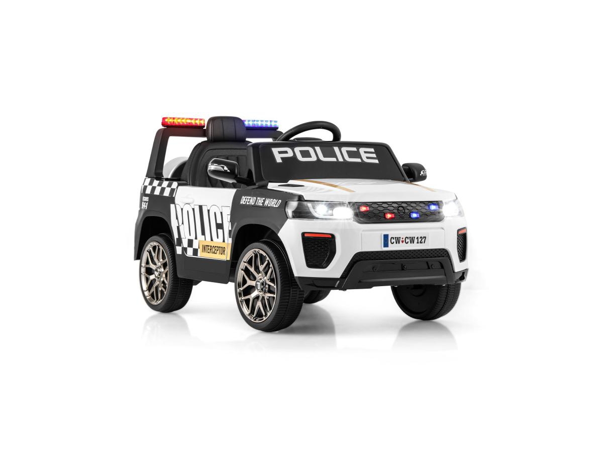 Click here for 12V Kids Ride-On Police Car with Remote & Siren Li... prices