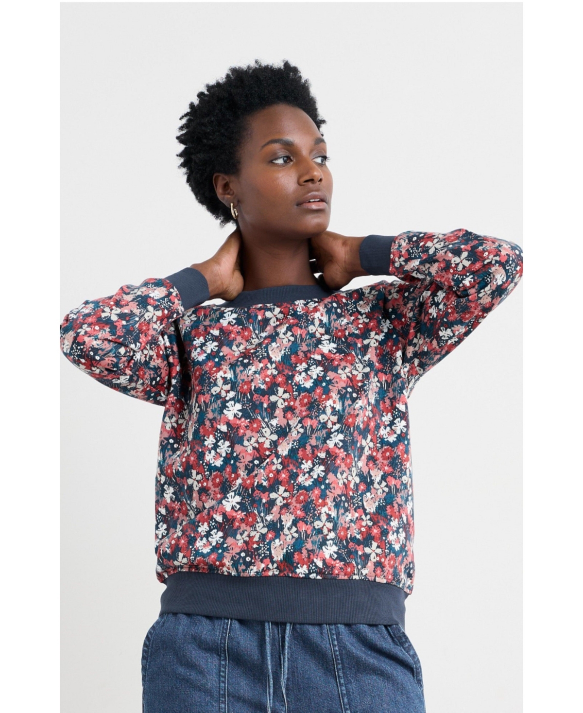 Click here for Seasalt Cornwall Womens Bright Wave Sweatshirt - M... prices