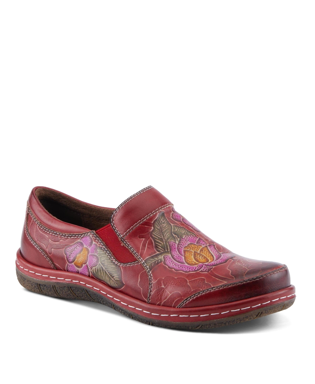 Click here for LArtiste Womens Annawan Floral Embossed Handpainte... prices
