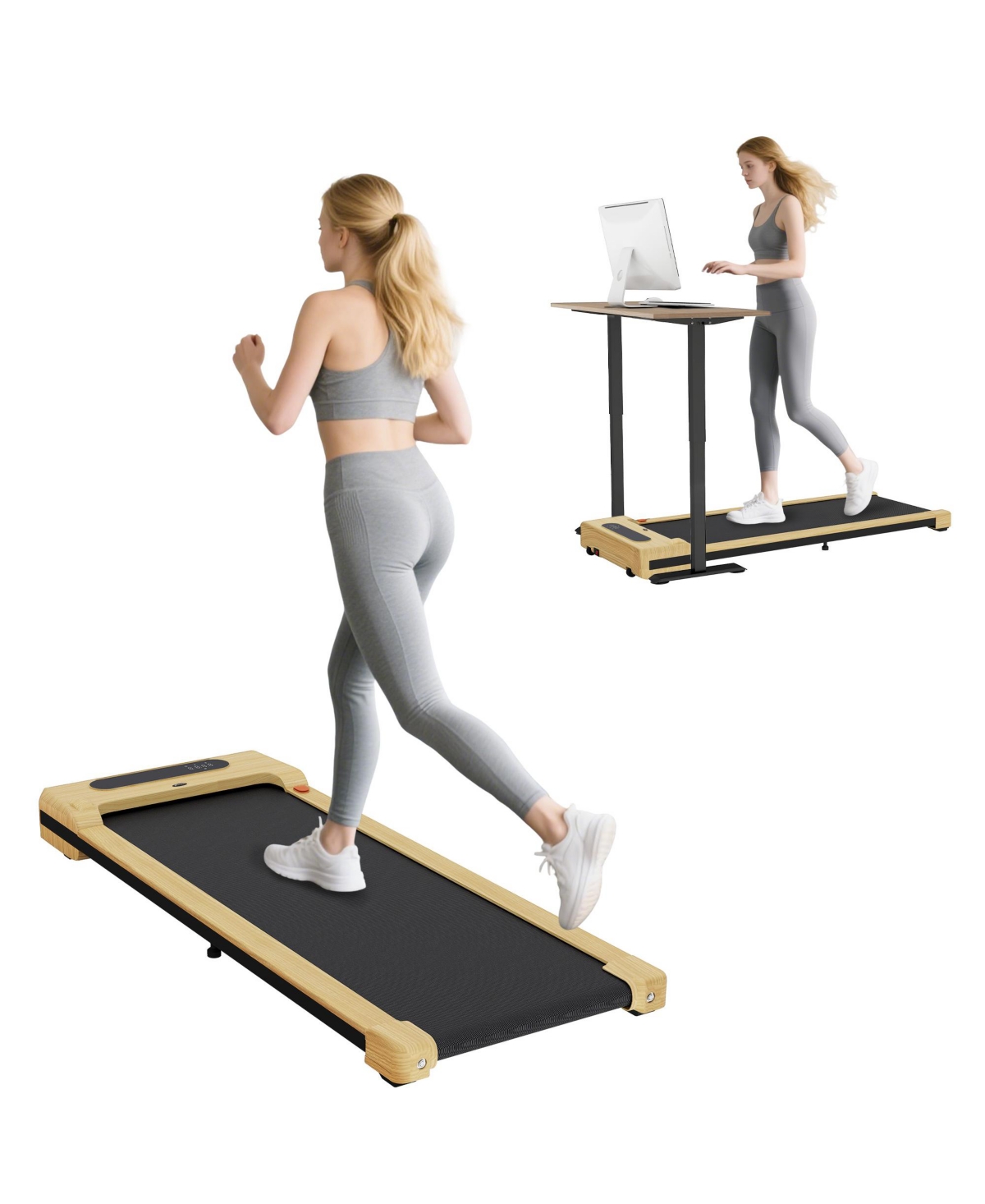 Click here for Soozier Walking Pad Under Desk Treadmill with Remo... prices