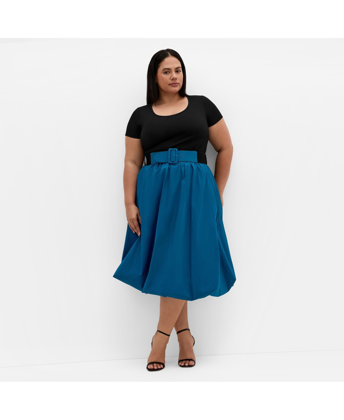 Click here for City Chic Womens Plus Size Paris Love Dress - Pose... prices