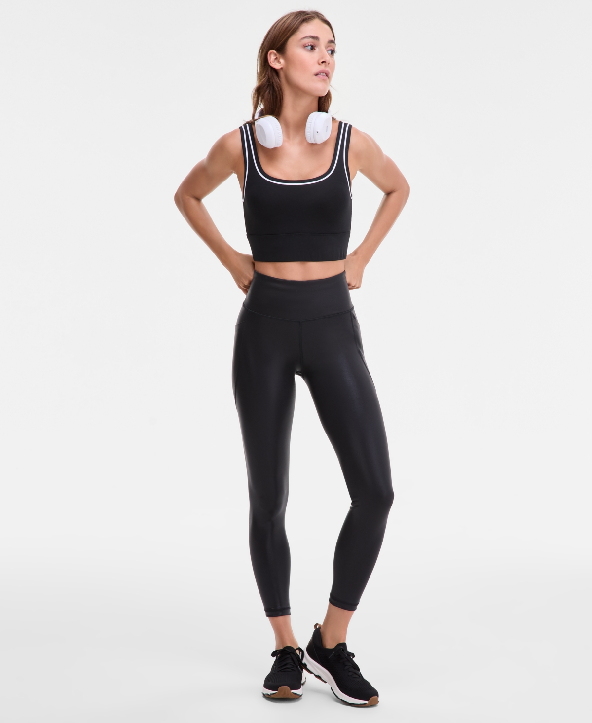 Click here for Id Ideology Womens Shine Compression Leggings  Mac... prices